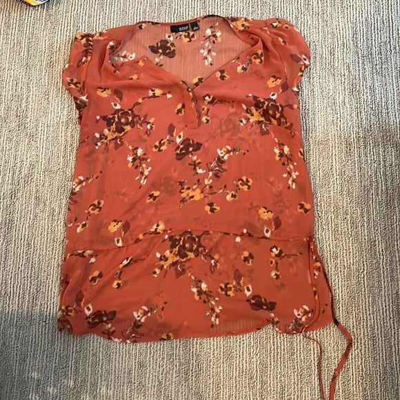 a.n.a | Tops | Ana Rust Colored Shirt | Poshmark